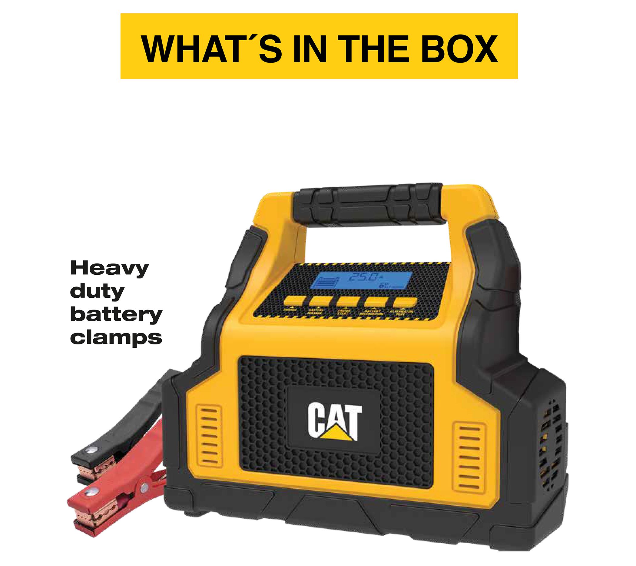 CAT CBC100E Professional 25-Amp Battery Chargerw/Engine Start - QVC.com