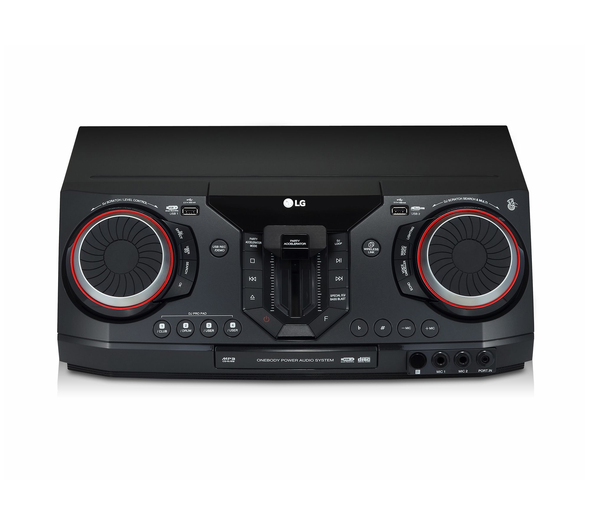 LG CL98 XBOOM Entertainment System with KaraokeEffects - QVC.com