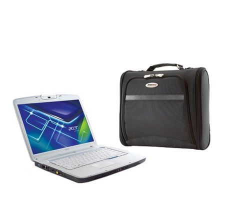 Acer Aspire 59206661 Centrino Duo 200GB Notebook with Case - QVC.com