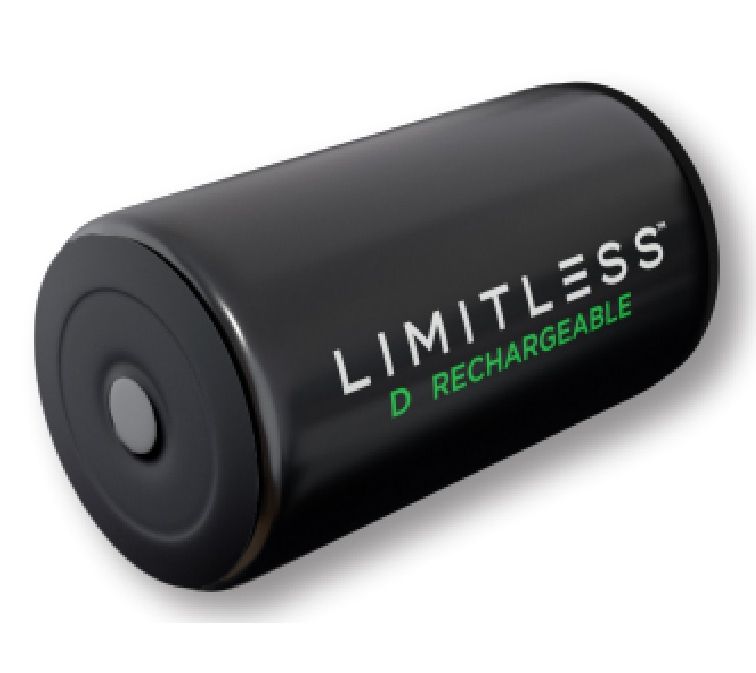 Limitless Set of 4 Rechargeable D 10,000mAh/1.2V Batteries - QVC.com