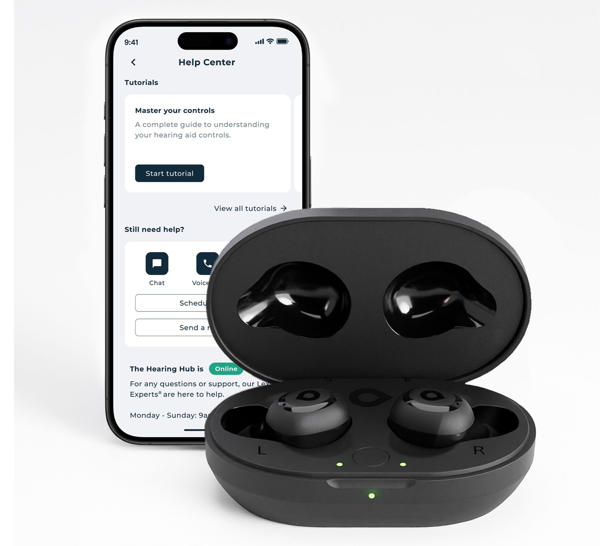 Lexie Hearing Buds In-Ear OTC Hearing Aids with Carry Case - QVC.com