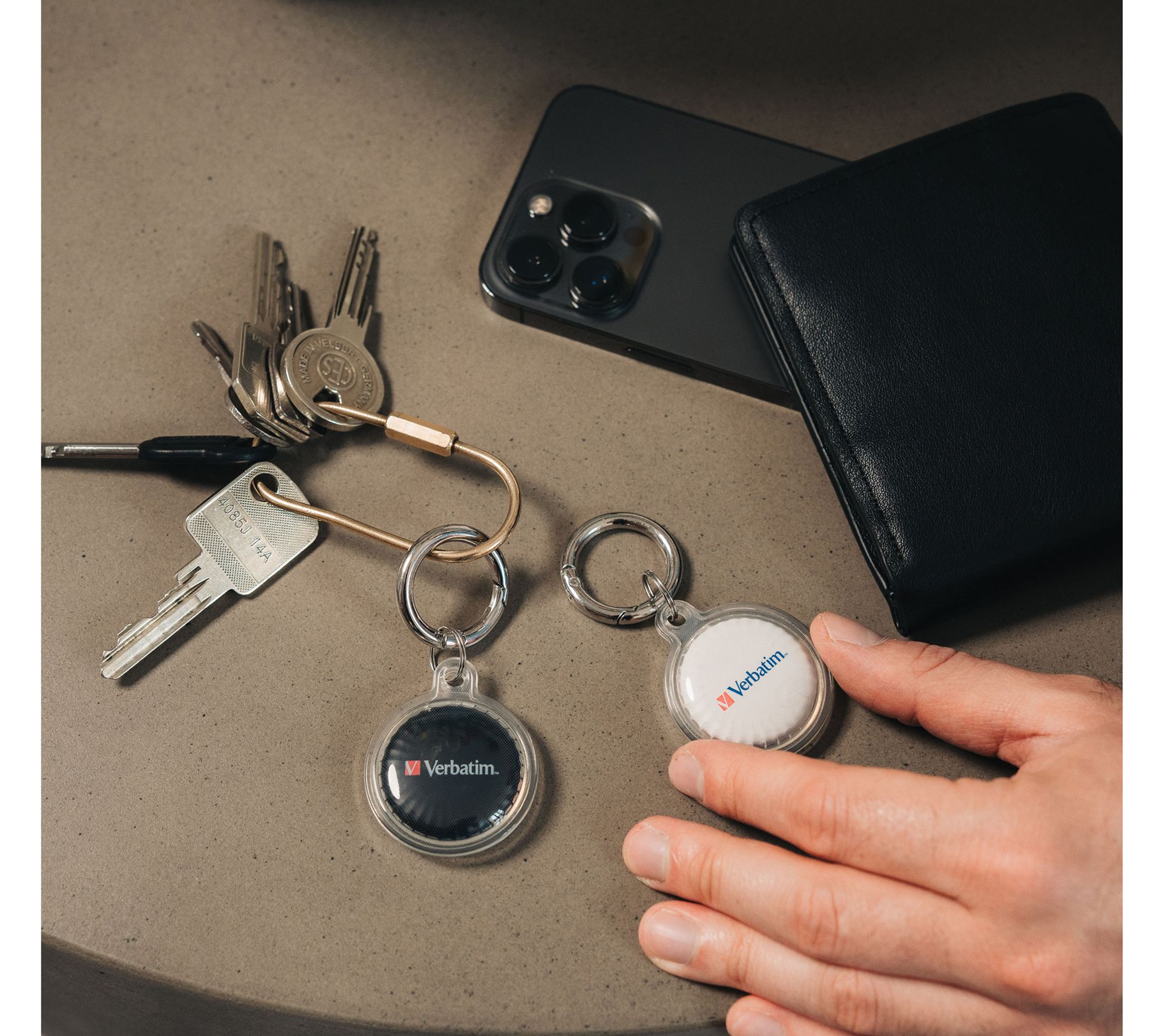 Verbatim My Finder Bluetooth Coin Tracker Set of 2 - QVC.com