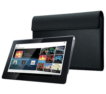 Sony 9.4" Android 16GB Tablet S w/ Software Bundle & Sony Case - QVC.com