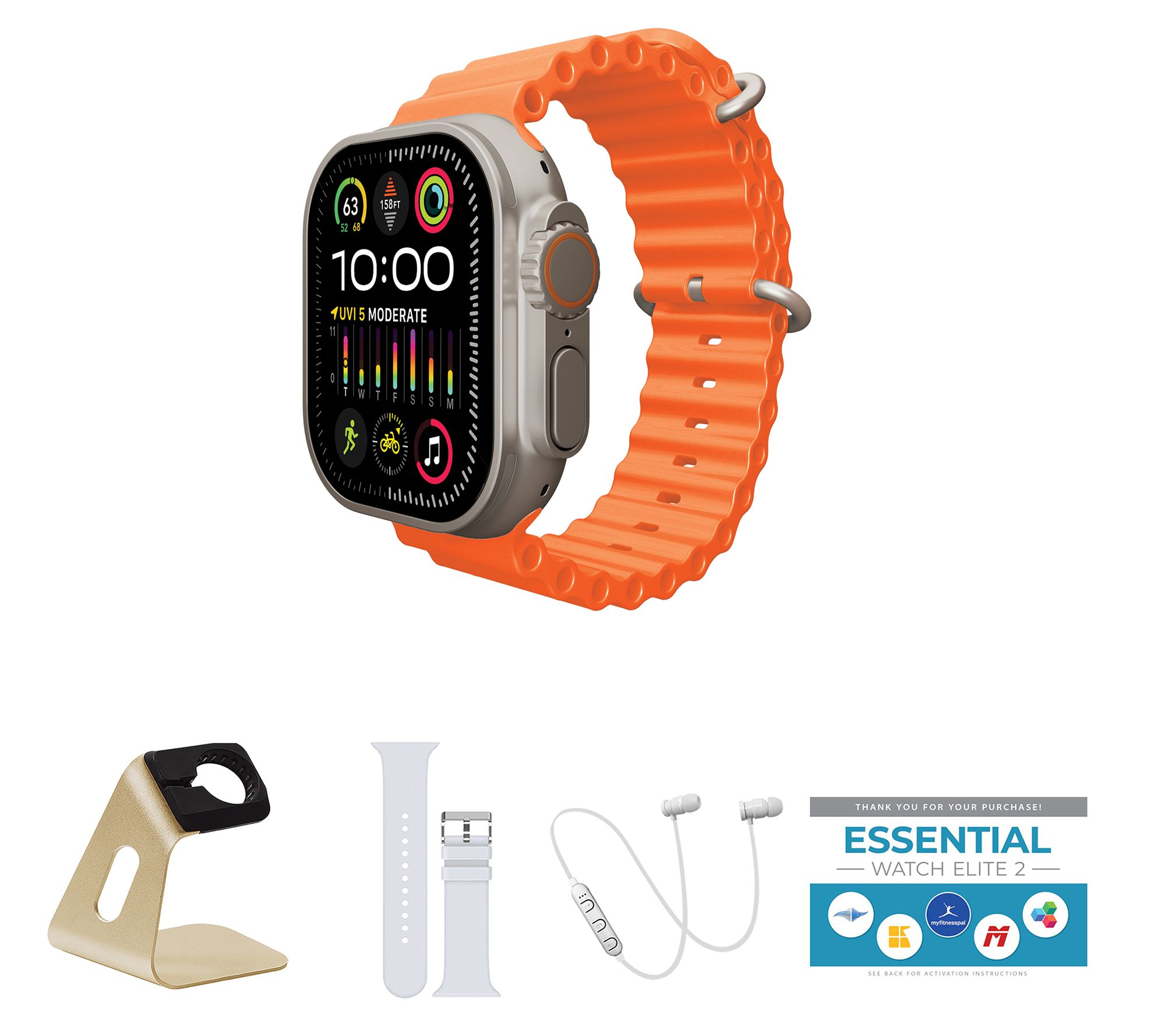 Apple Watch Ultra 2 49mm GPS & Cellular Smartwa tch w/ Acc - QVC.com