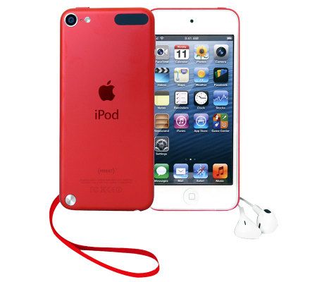 Apple 32GB 5th Generation iPod touch Red with Panda Speakers - QVC.com