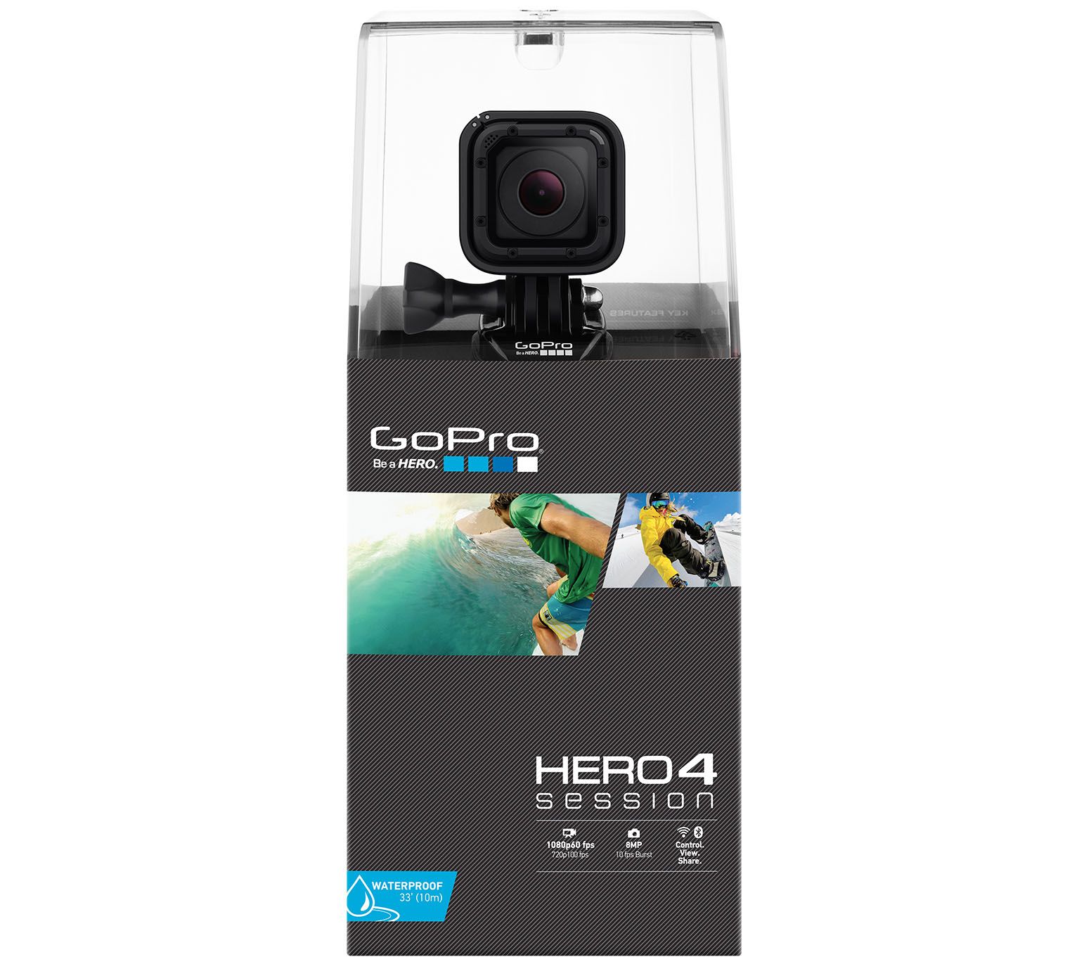GoPro HERO4 Session Camera, SanDisk Extreme 16GB SD Card & GoPro Tripod ...