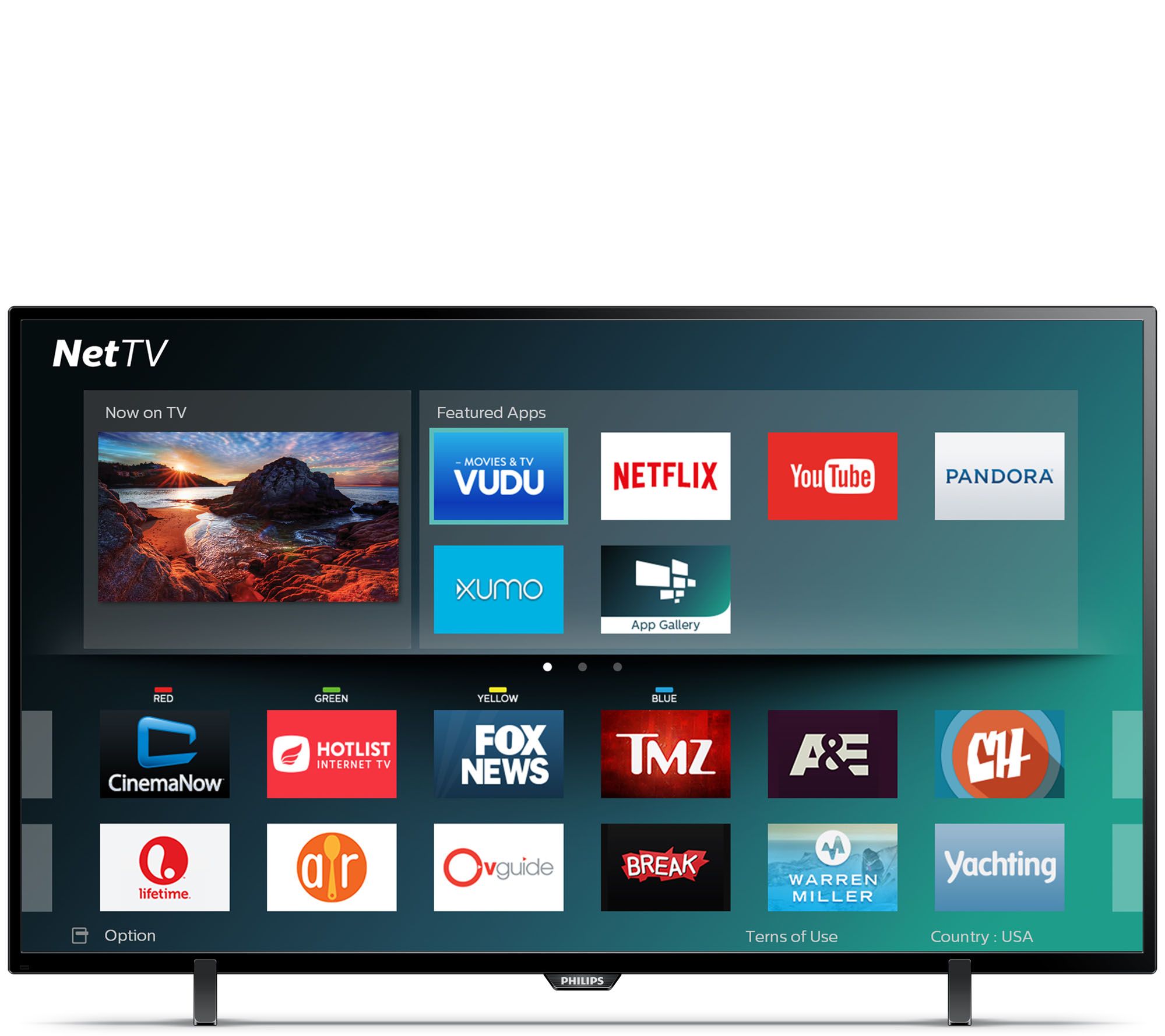 Philips 43" Class 4000 Series 1080p LED LCD Smart HDTV - QVC.com