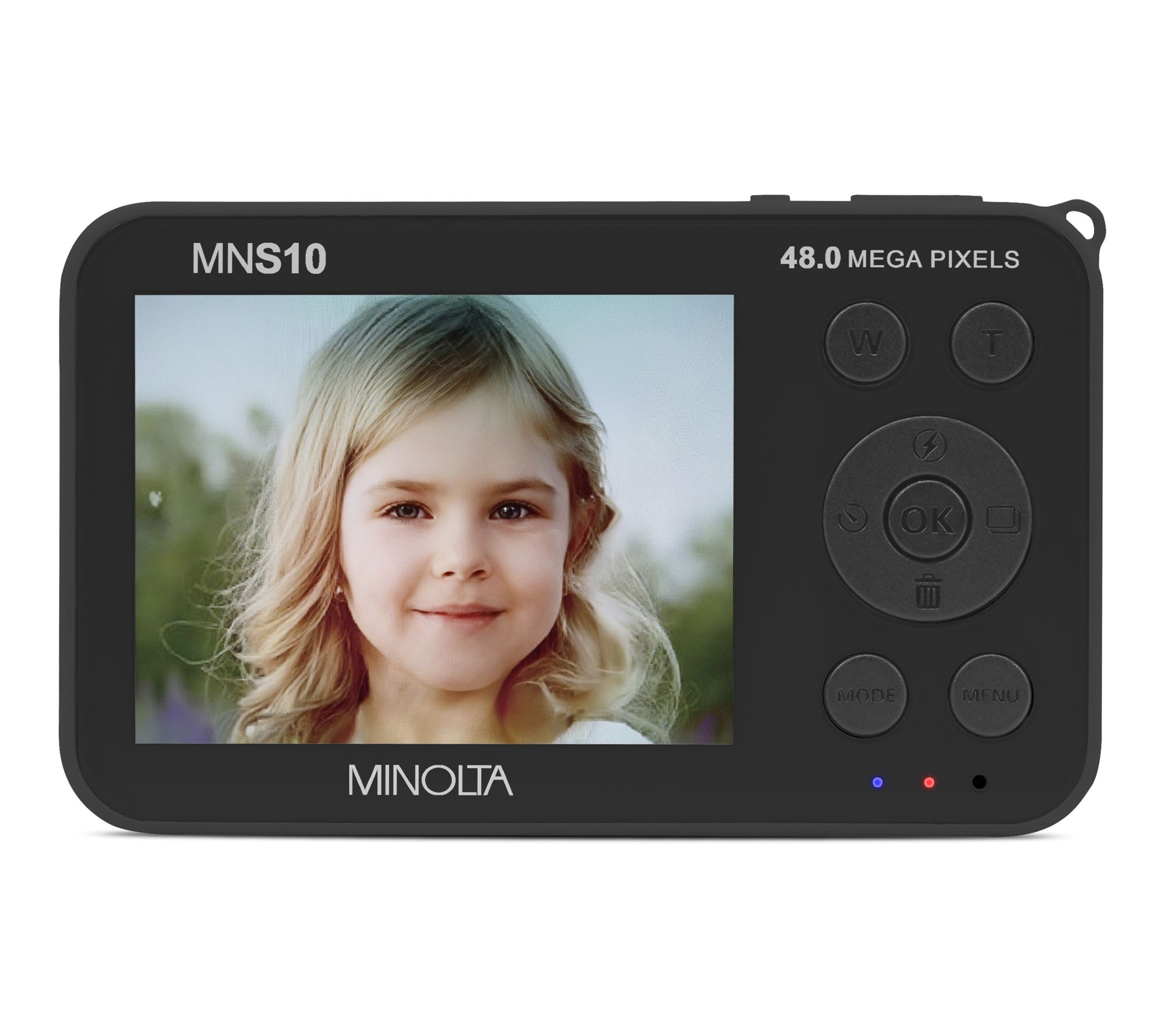 Minolta MNS10 48MP Super Slim Pocket Camera with 4K Video - QVC.com