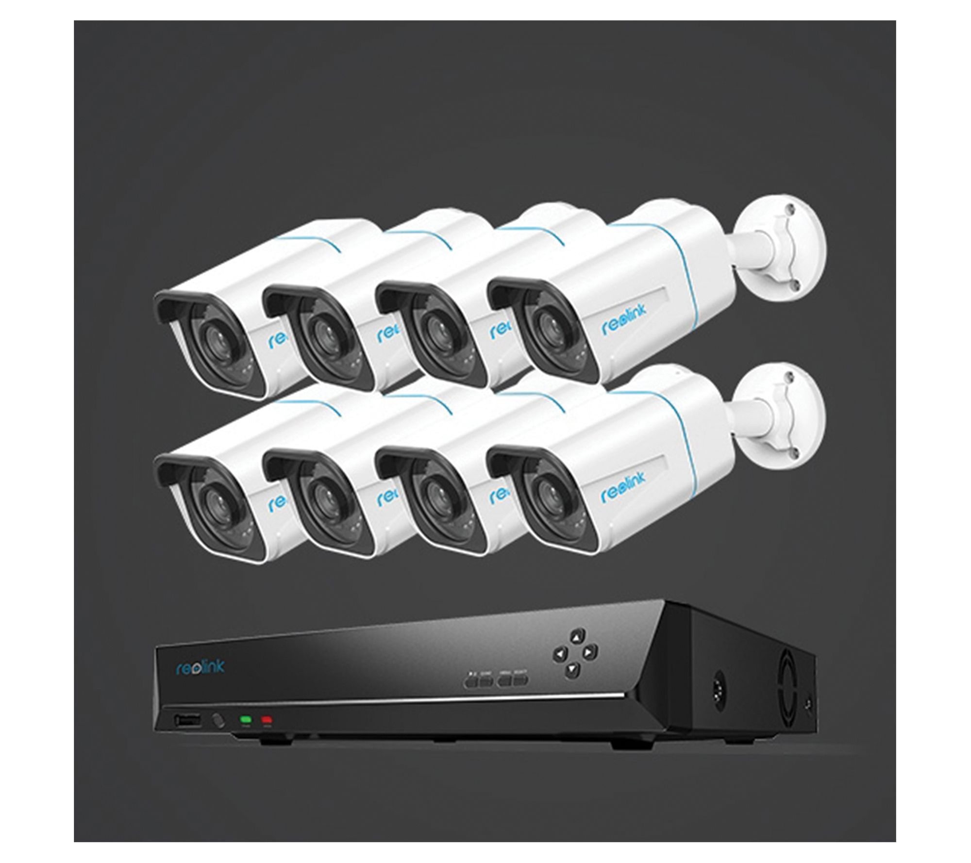 Reolink Bullet 16-Channel Indoor/Outdoor Surveillance System - QVC.com