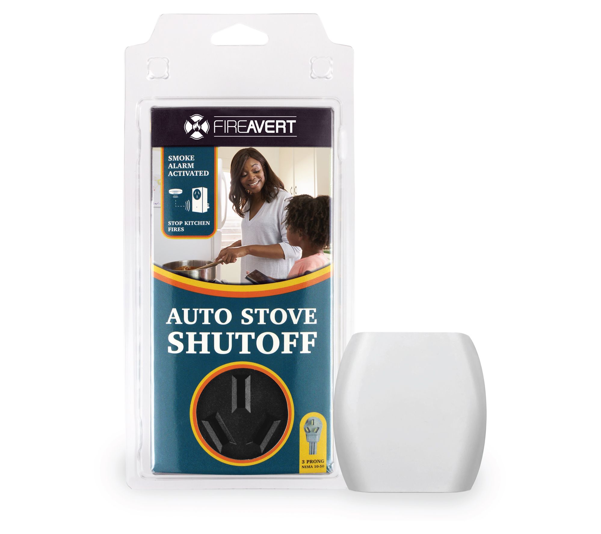 Fire Avert Pro Electric Automatic Stove Shutoff w/ Text Alert - 3 Prong ...