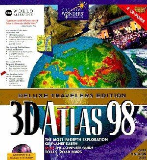 3D Atlas '98 Deluxe Edition CD-ROM for Windows95 or Mac - QVC.com