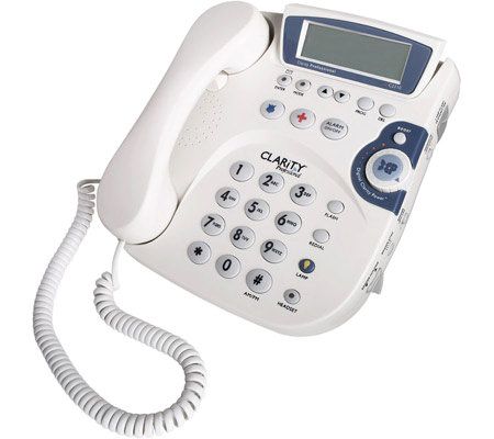 Clarity C2210 Amplified Corded Phone with Caller ID/CW - QVC.com