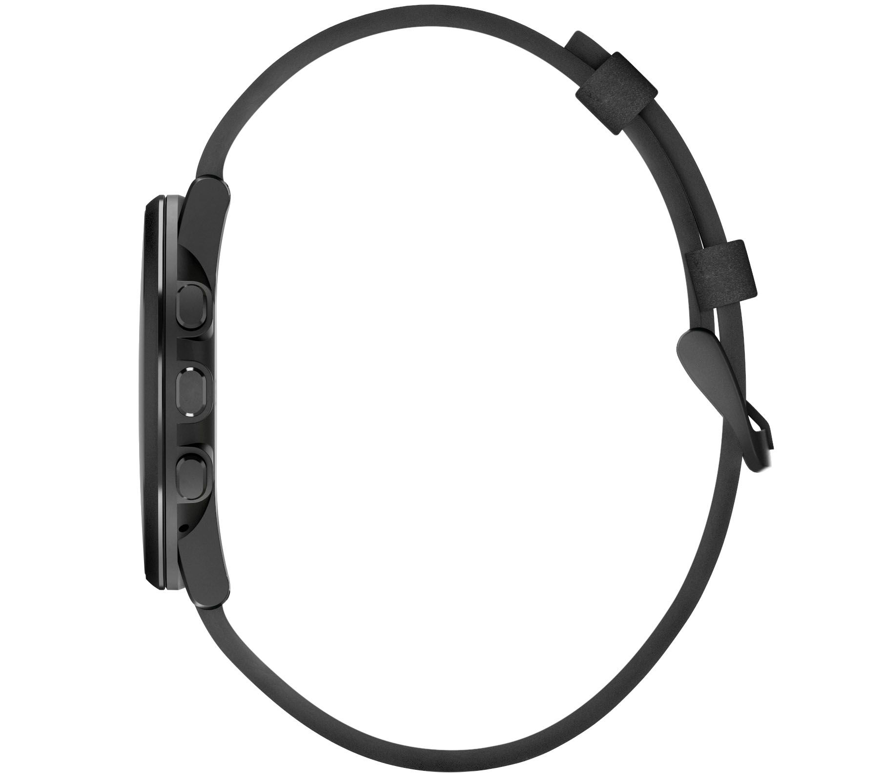Pebble Time Round Black Smartwatch with 20mm Wristband - QVC.com