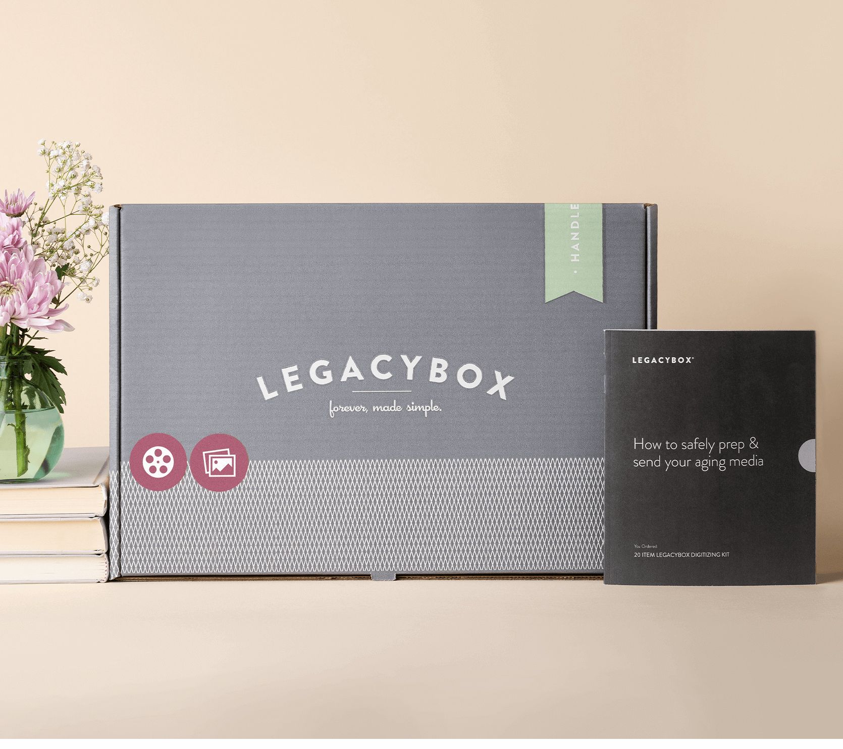 Legacybox Choice of 8/18 Piece Photo & Video Digital Conversion Kit ...