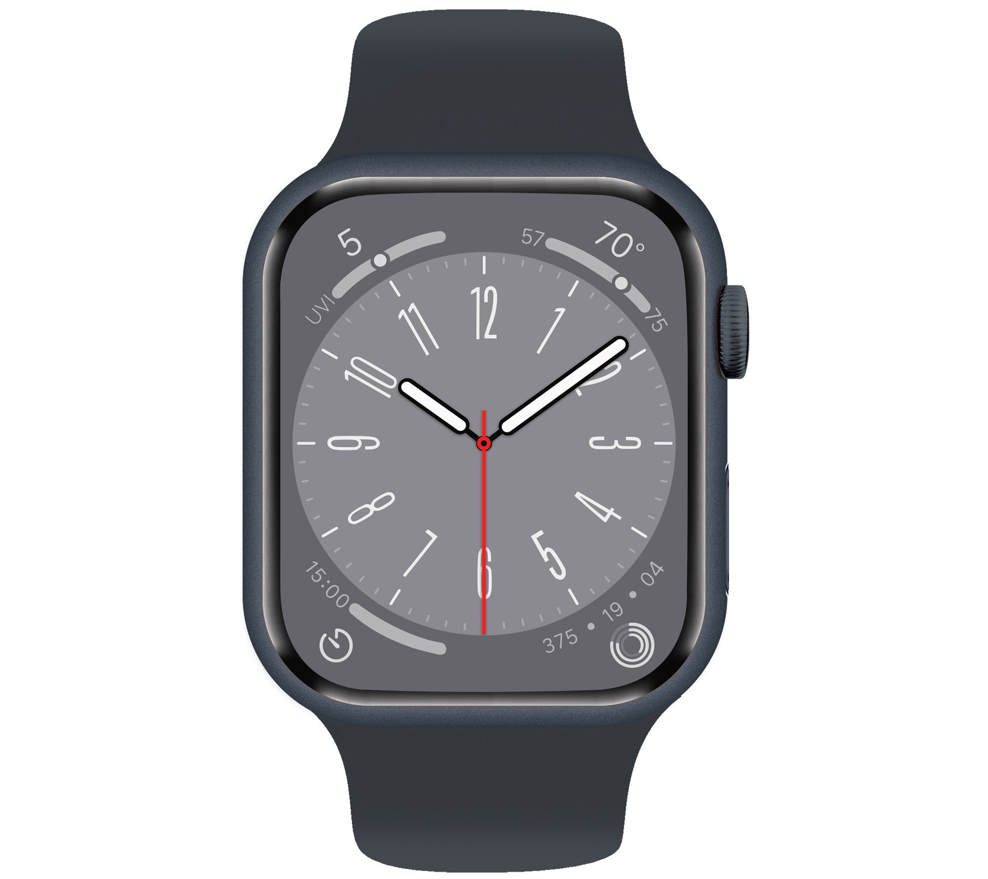 Apple Watch Series 8 45mm M/L GPS Smartwatch with Accessories - QVC.com