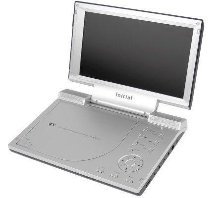 Initial 8.5" Diag.Widescreen Portable DVD Player - QVC.com