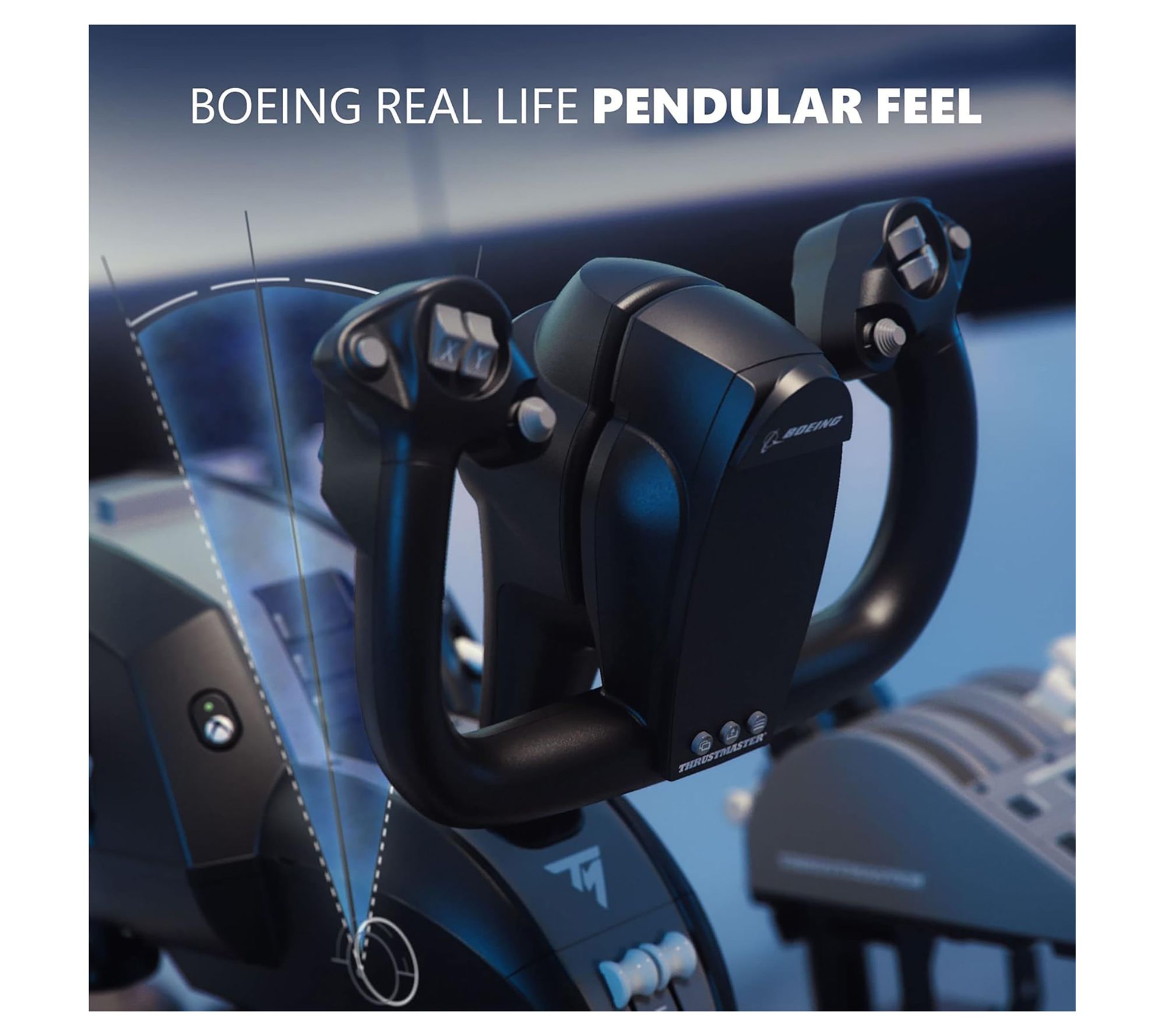 Thrustmaster TCA Yoke Boeing Flight Controls -Xbox/PC - QVC.com