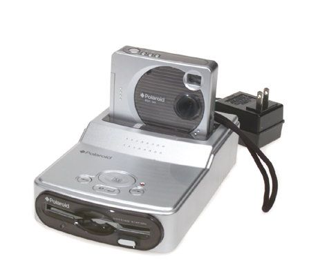Polaroid TV Cam Digital Camera Kit with TV Viewing Station - QVC.com