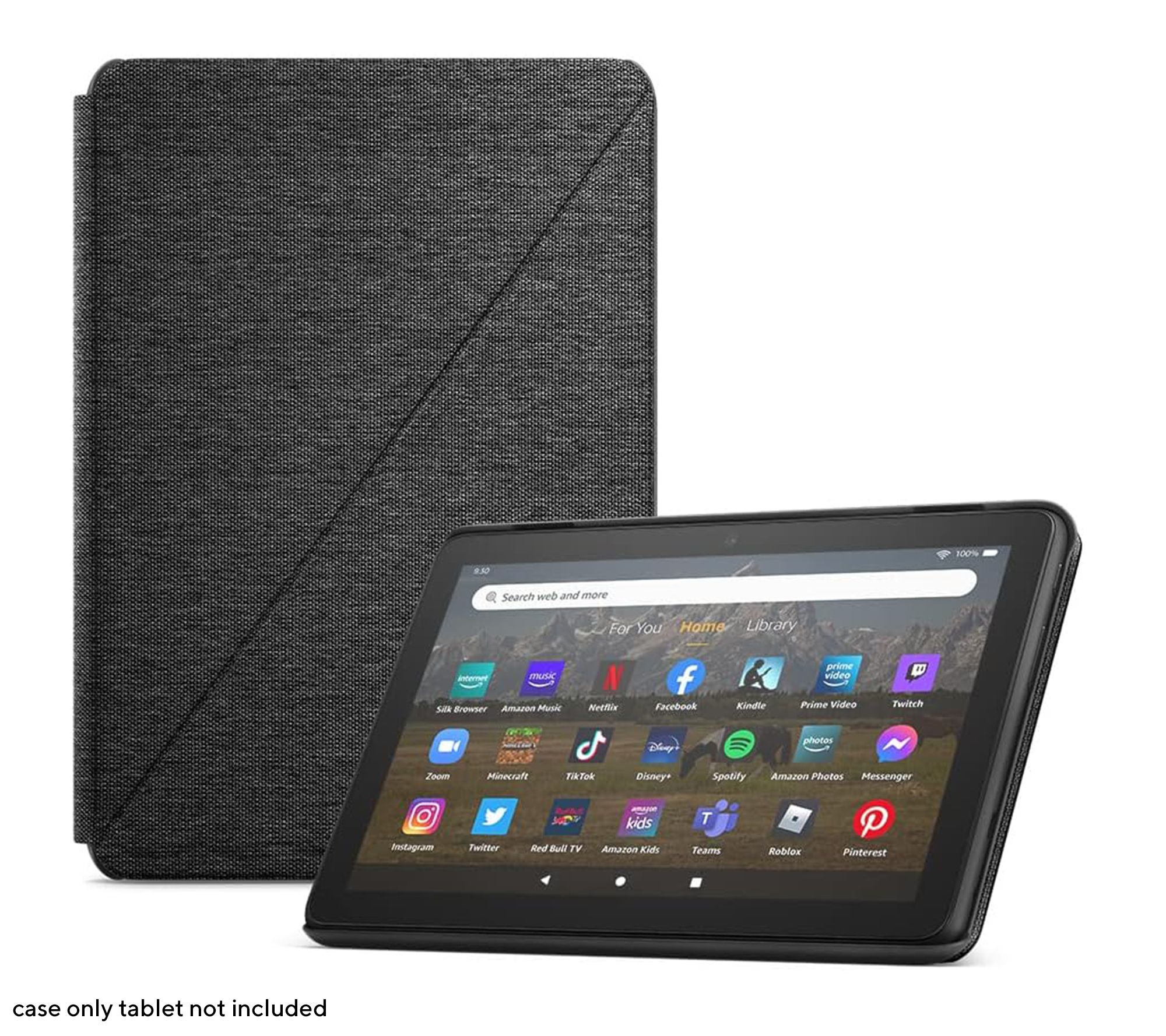 Amazon Fire HD 8" Tablet Protective Cover for 12th Gen (2024) - QVC.com