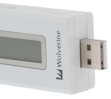 Wolverine 256MB USB Flash Drive MP3 Player and 16hr Digital Voice ...