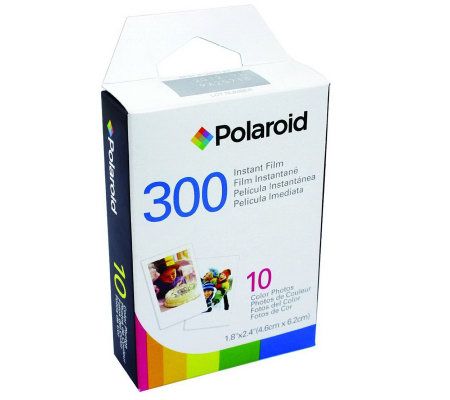 Polaroid 300 Instant Color Film Sheet - QVC.com