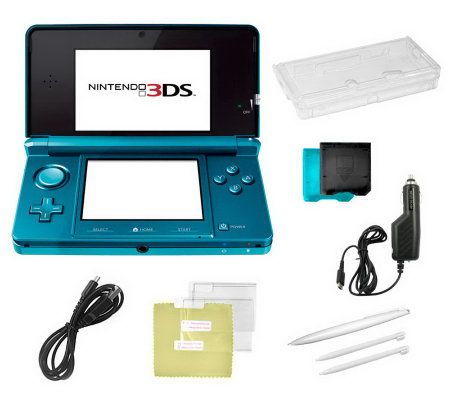 Nintendo 3DS Starter Bundle with 10 Accessories - QVC.com