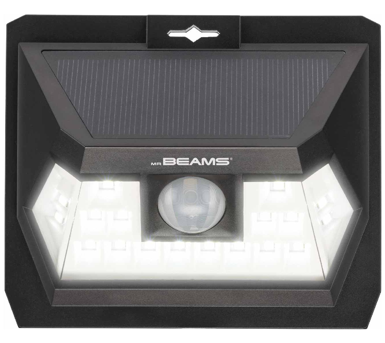 Mr Beams Solar Wedge Max 18 Outdoor Motion Light 4-Pack - QVC.com