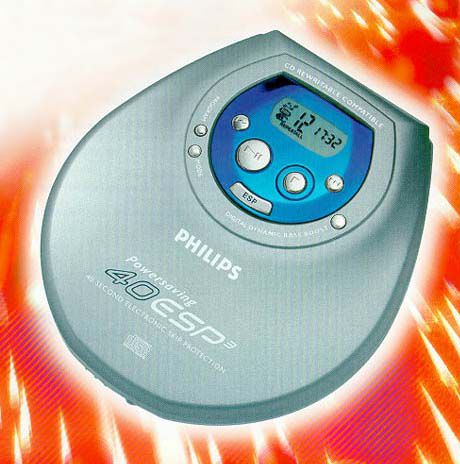 Philips AZ9113 Ultra-Compact Pers CD w/40 Sec.ESP and Car Kit - QVC.com