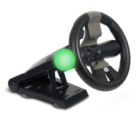 CTA PS3 Move Racing Wheel w/Stand - PS3 - QVC.com