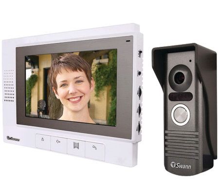 Swann High-Resolution Intercom with 7" Diag. Color LCD Screen - QVC.com