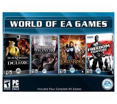 World of EA Games - Four Complete Games -Windows - QVC.com