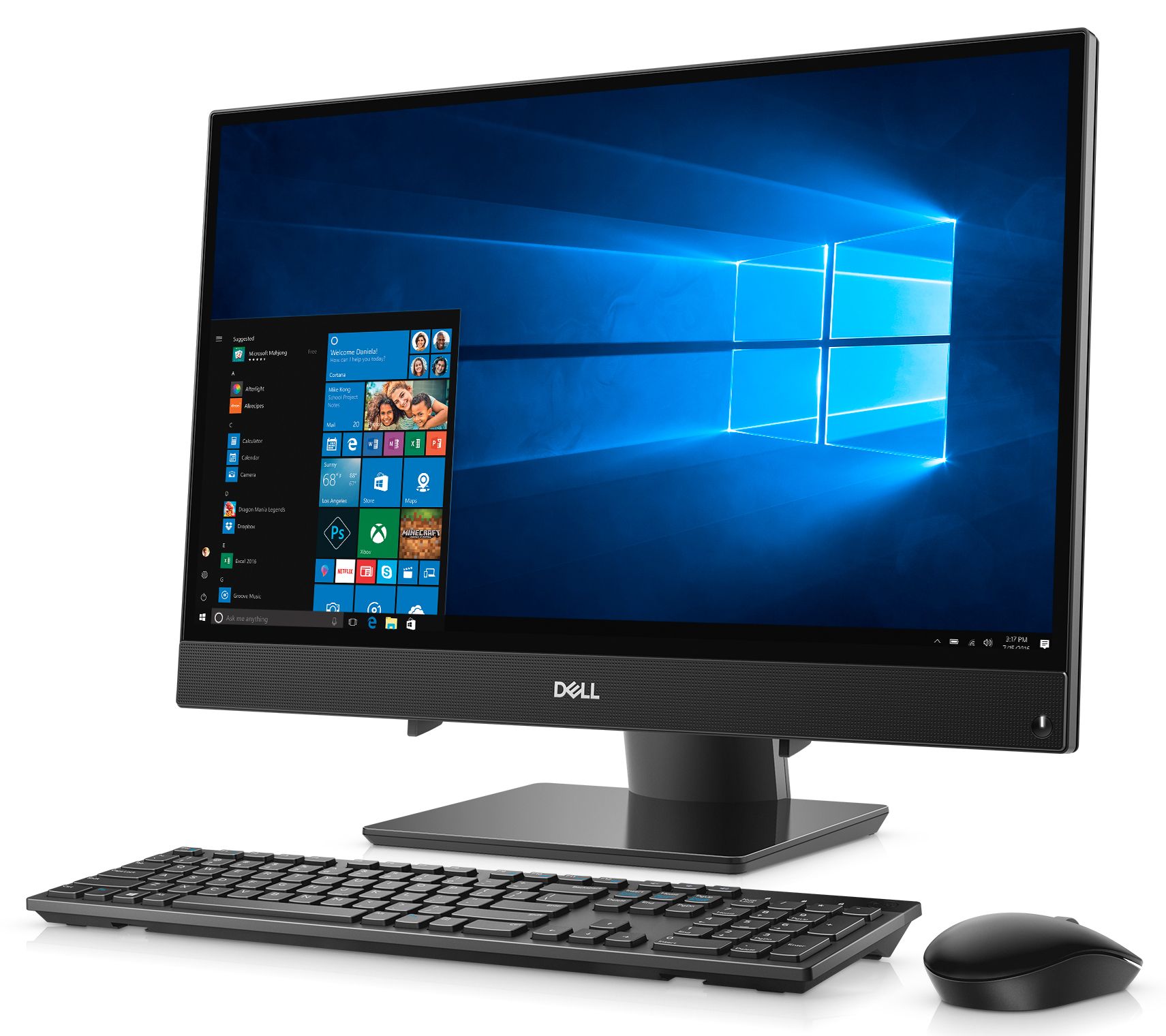 2018 Dell 24" All-in-One PC Touch A9 8GB RAM 1TB HDD w/ MS Office - QVC.com