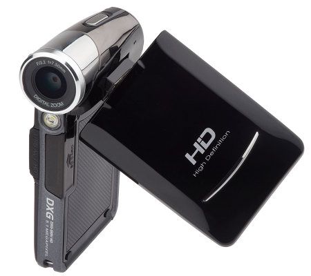 DXG High-Definition Camcorder with 3" Screen and 2GB SD Card - QVC.com