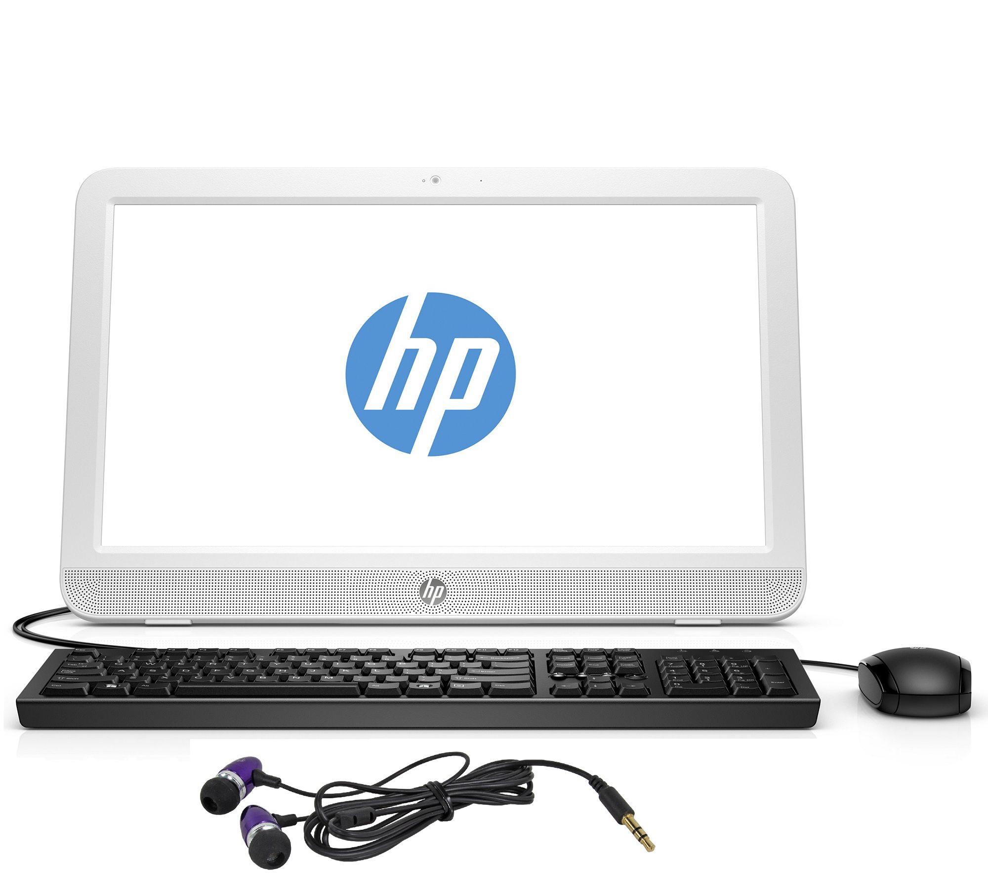HP 20" All-in-One AMD, 4GB RAM, 500GB HDD withSoftware - QVC.com