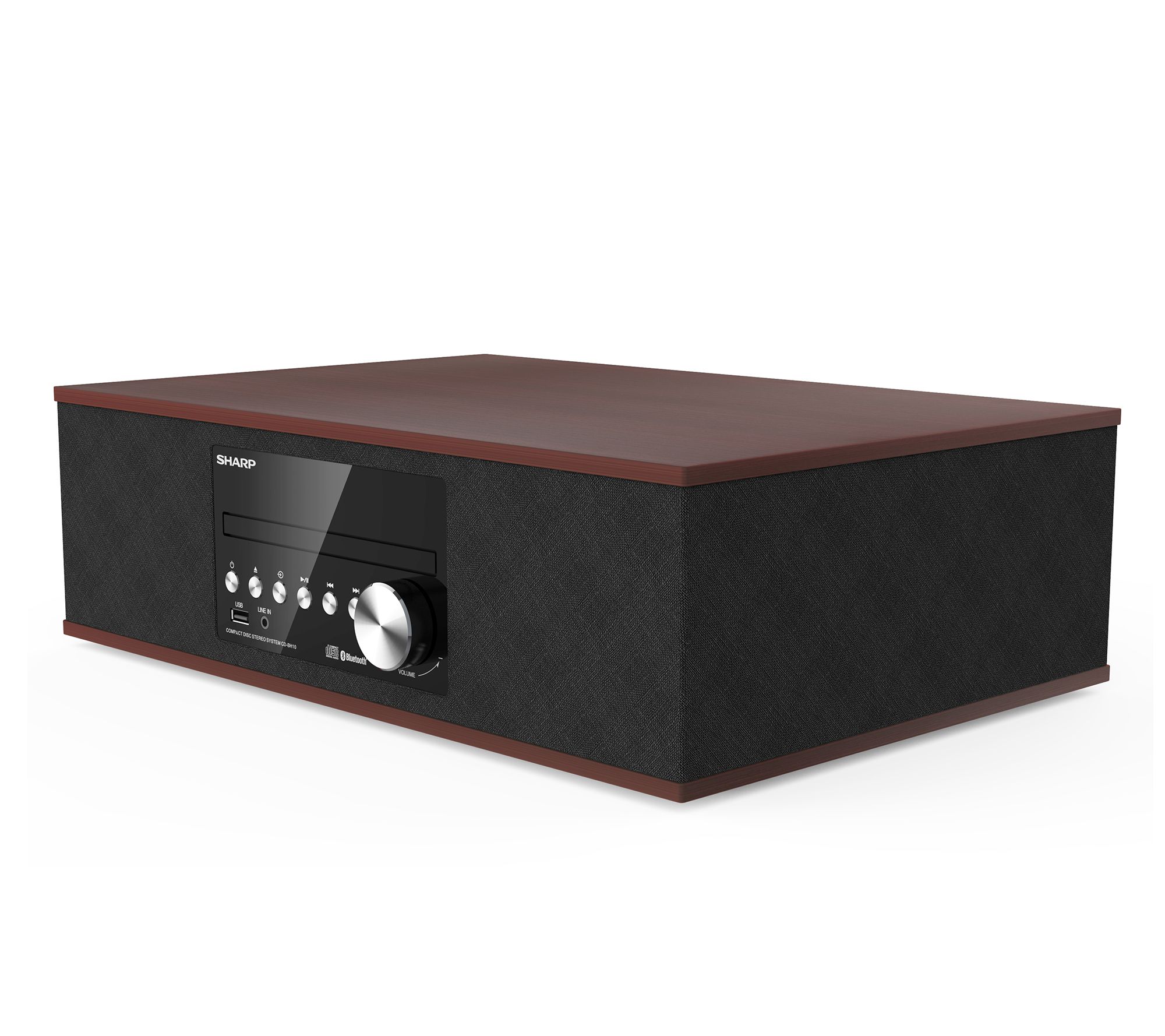 Sharp CD-BH10 Single CD Bluetooth Speaker System - QVC.com