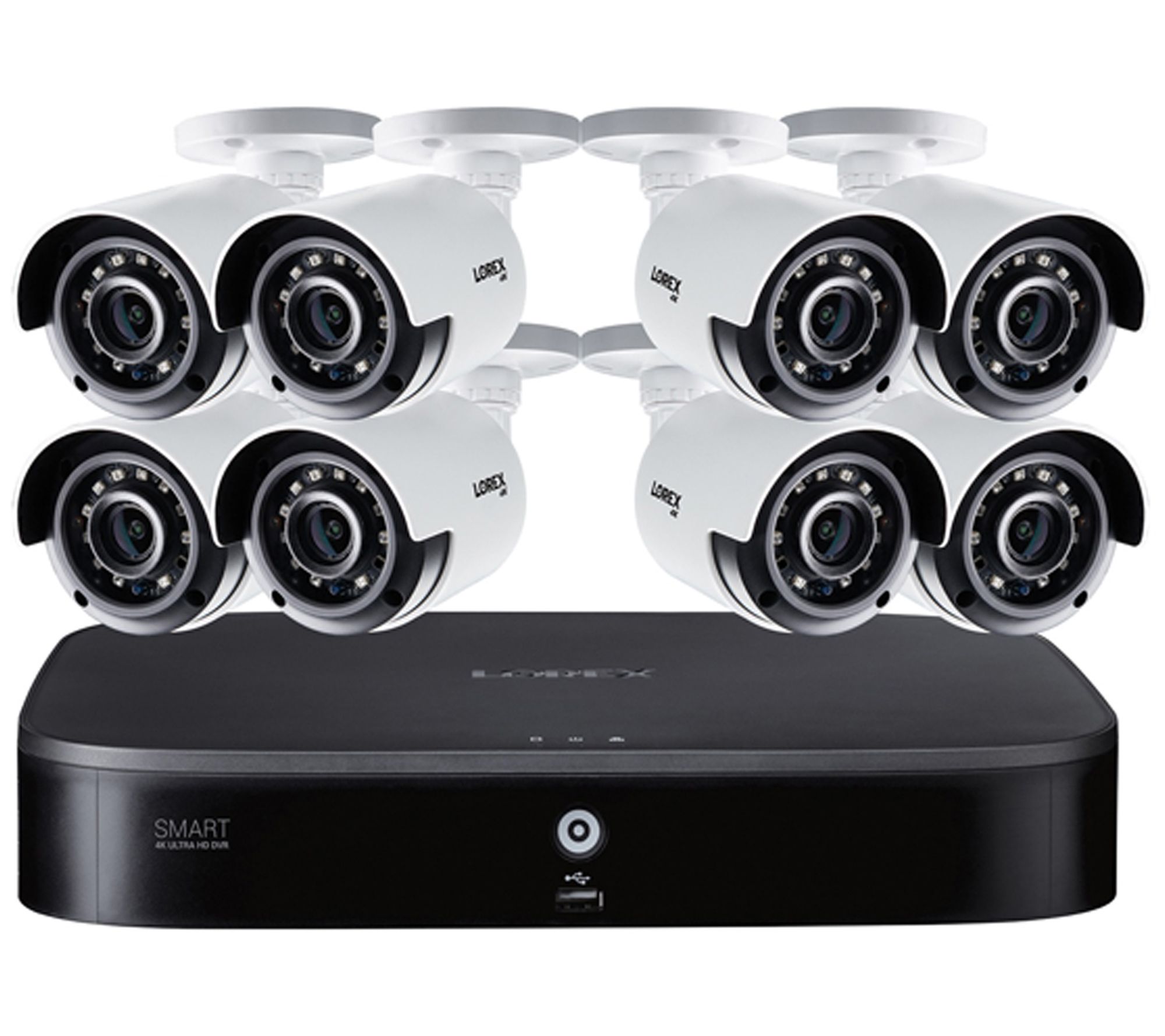 Lorex 4K Ultra HD 8CH 1TB Analog Security System w/ 8 Cam - QVC.com