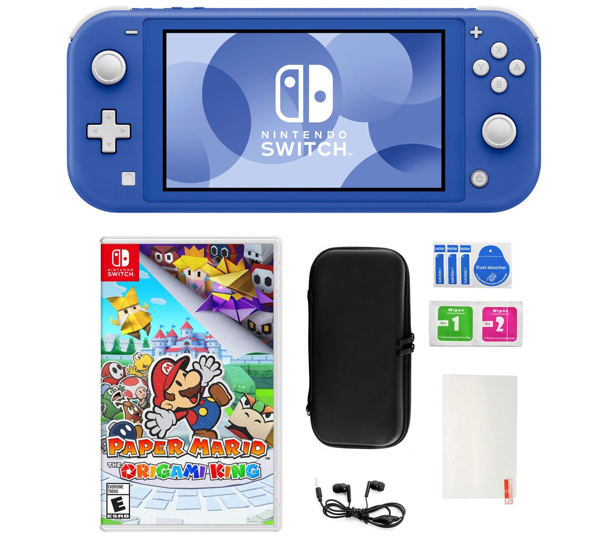 Nintendo Switch Lite With Paper Mario Game AndAccessories QVC