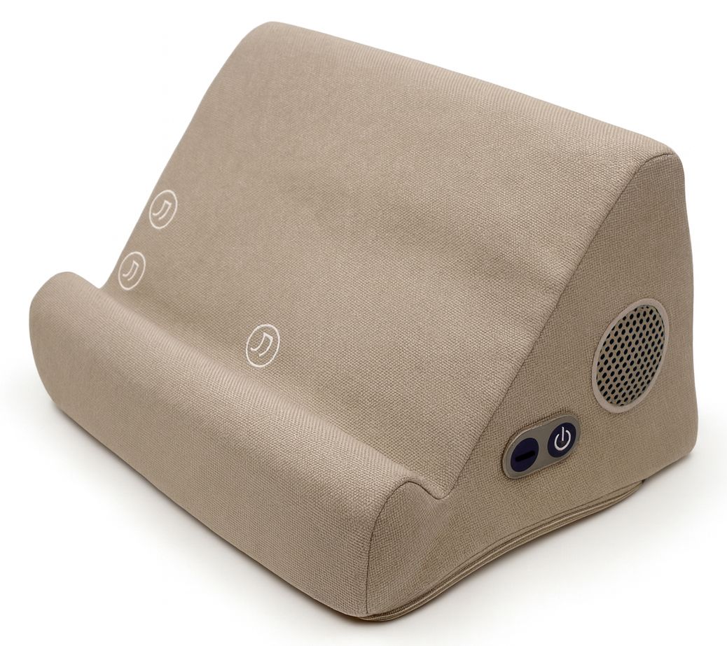 Duo Induction Speaker Tablet Pillow - QVC.com