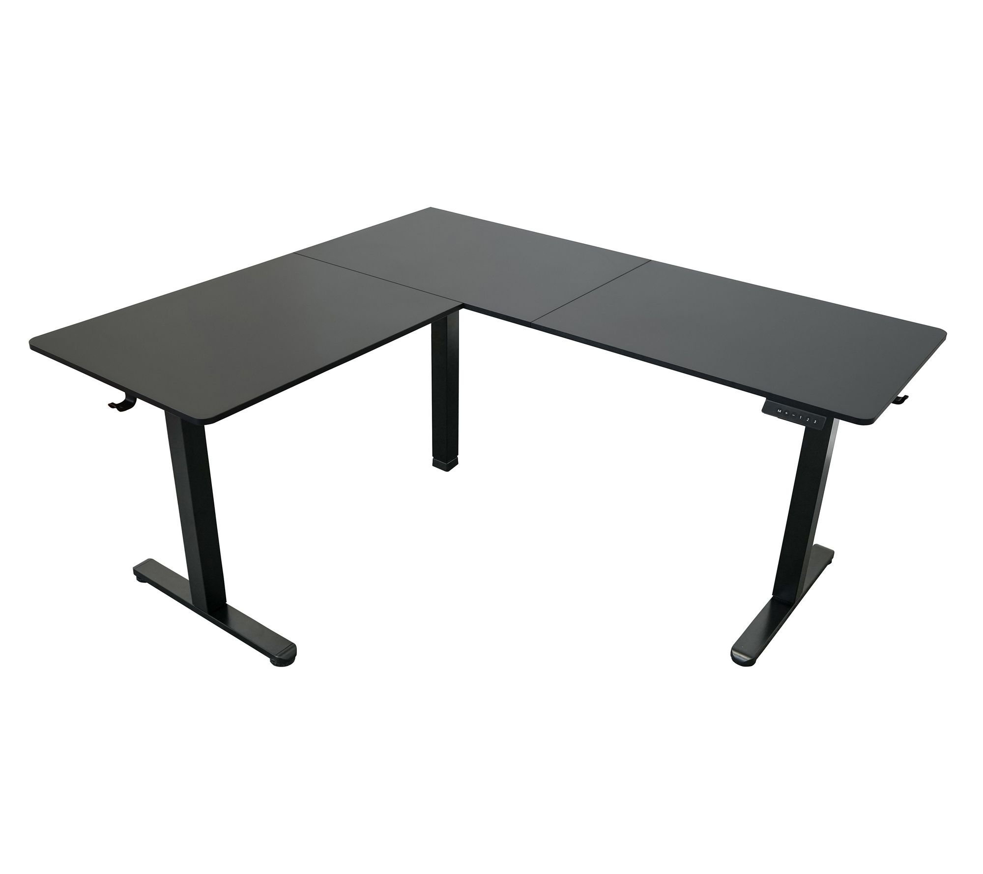Techni Mobili 63" L-Shaped Electric Standing Desk - QVC.com