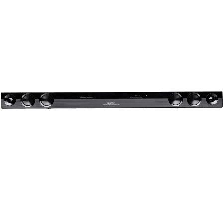 Sharp 2.0-Channel Sound Bar Home Theater System - QVC.com