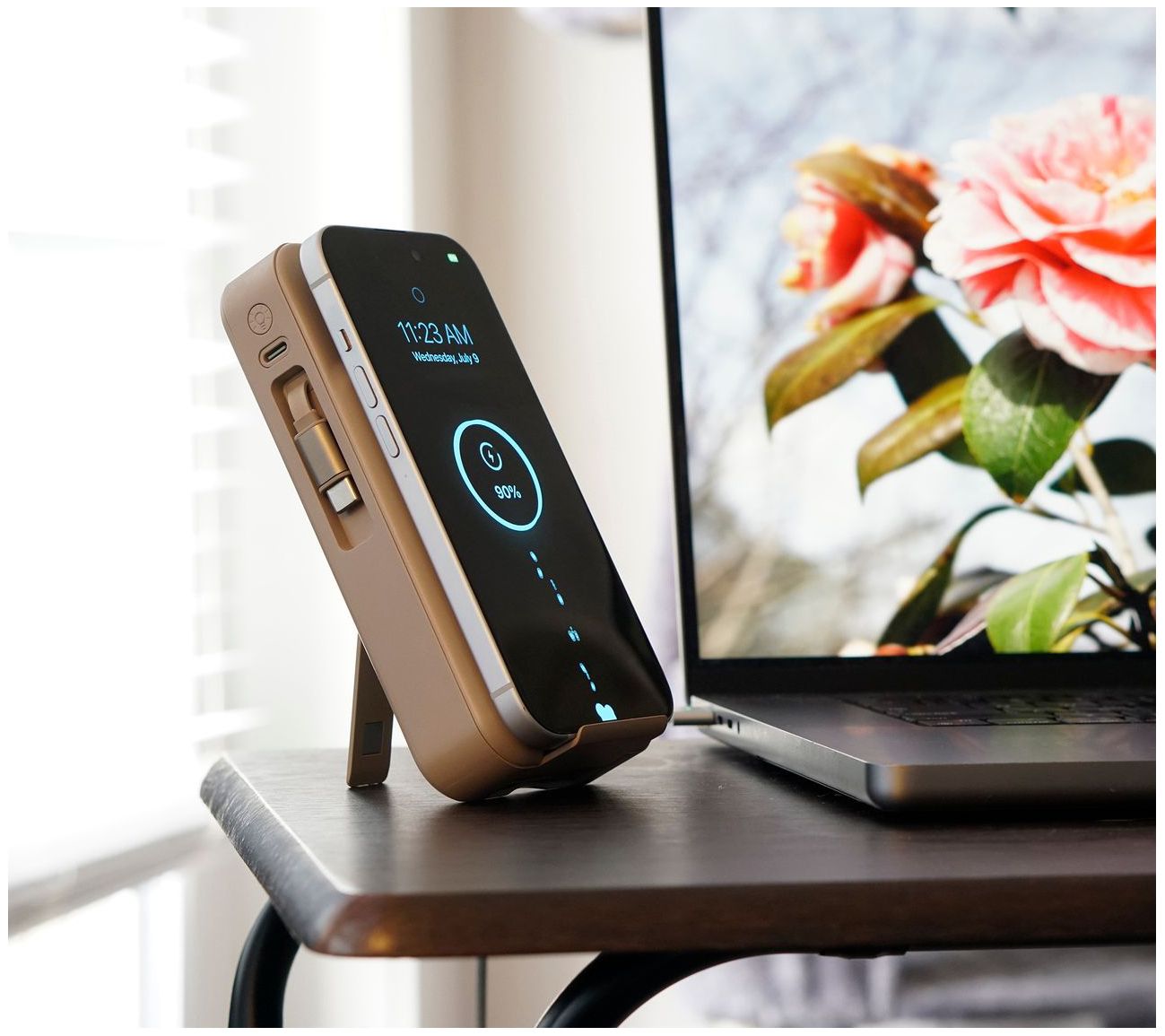 Limitless 15,000mAh & 15W Wireless Charge Power Bank w/AC Plug & Cables ...