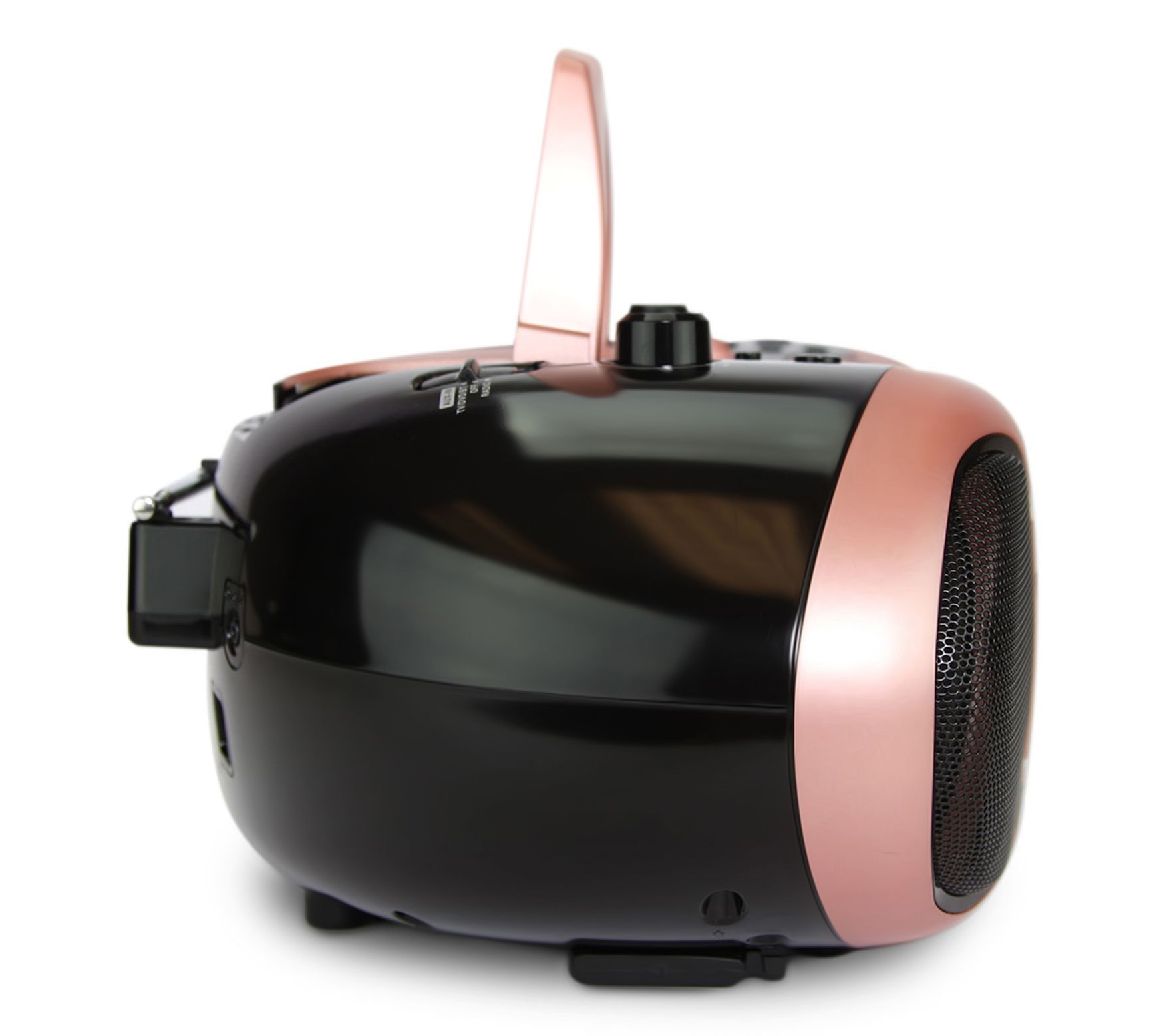 Naxa 7" Bluetooth DVD Boombox with TV and Microphone - QVC.com