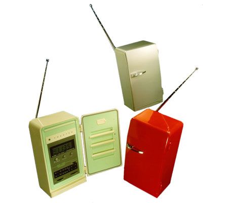 Zelco Cool Fridge Clock Radio - QVC.com