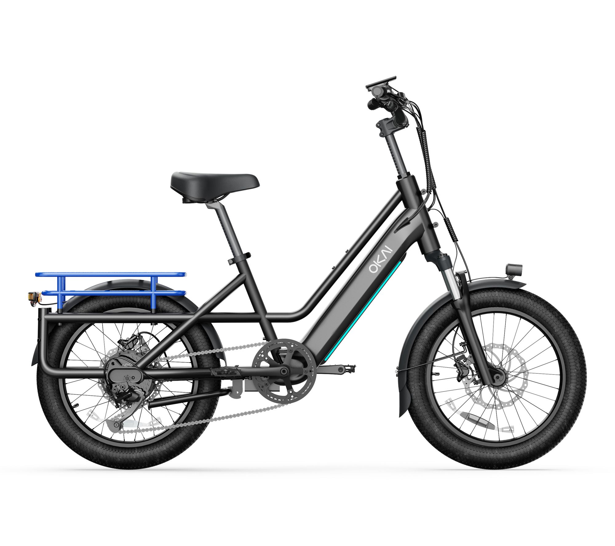 OKAI E-Kargo EB70 Cargo Utility Electric Bike - QVC.com
