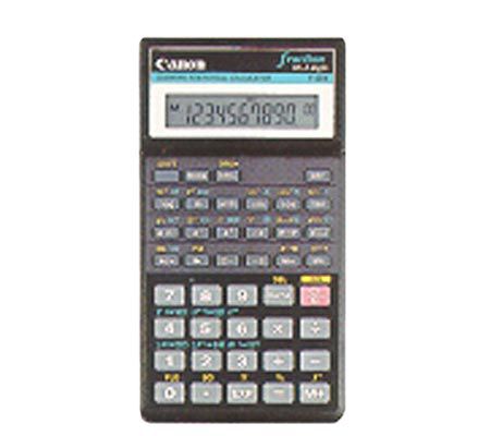 Canon F-603 Scientific Statistical Calculator - QVC.com