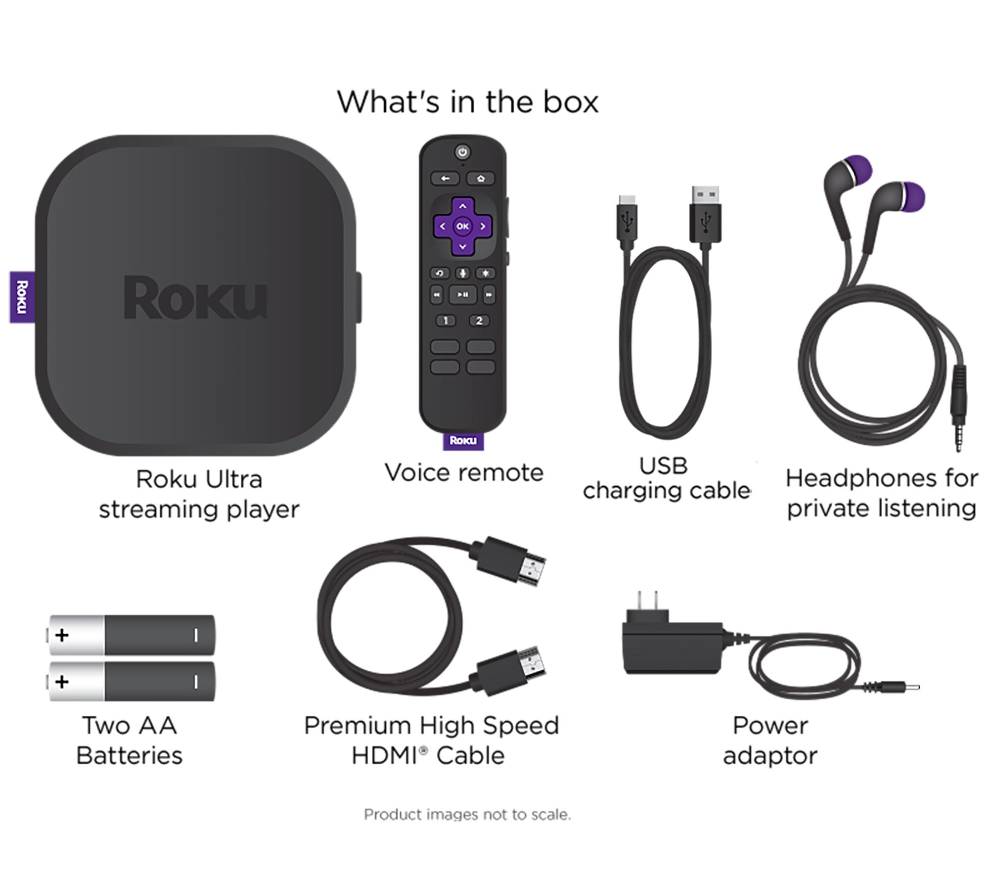 "As Is" Roku Ultra 4K Streaming Player with Voice Remote - QVC.com
