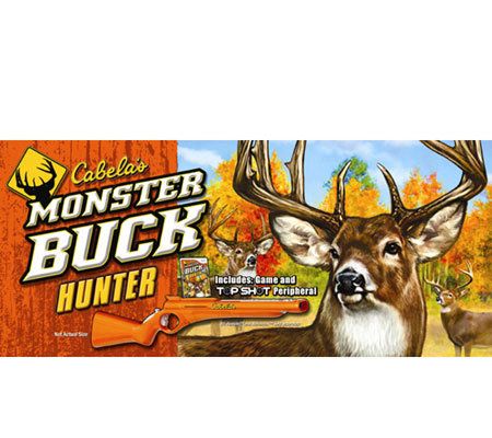 Cabela's Monster Buck Hunter with Gun - Wii - QVC.com