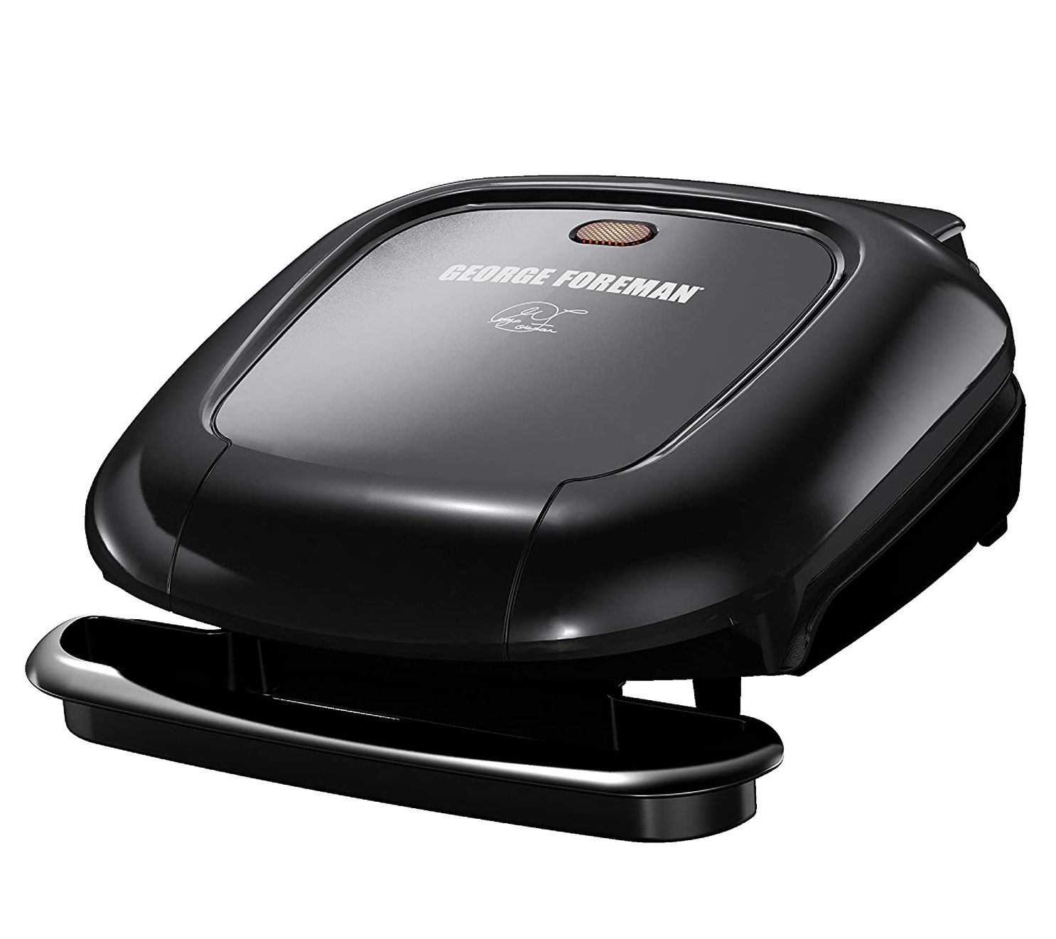 George Foreman Basic Plate Grill w/ Vertical Storage - QVC.com