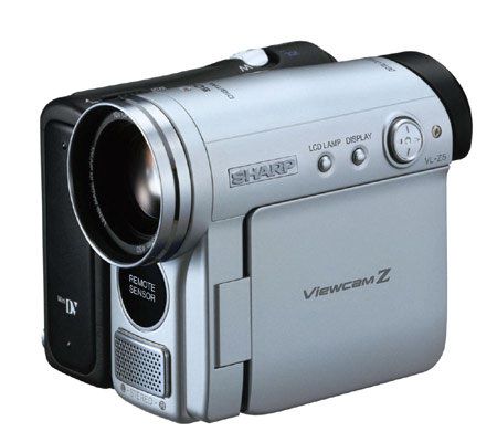 Sharp VLZ5U Digital Camcorder w/ 2.5" LCD & 10X/500X Zoom - QVC.com
