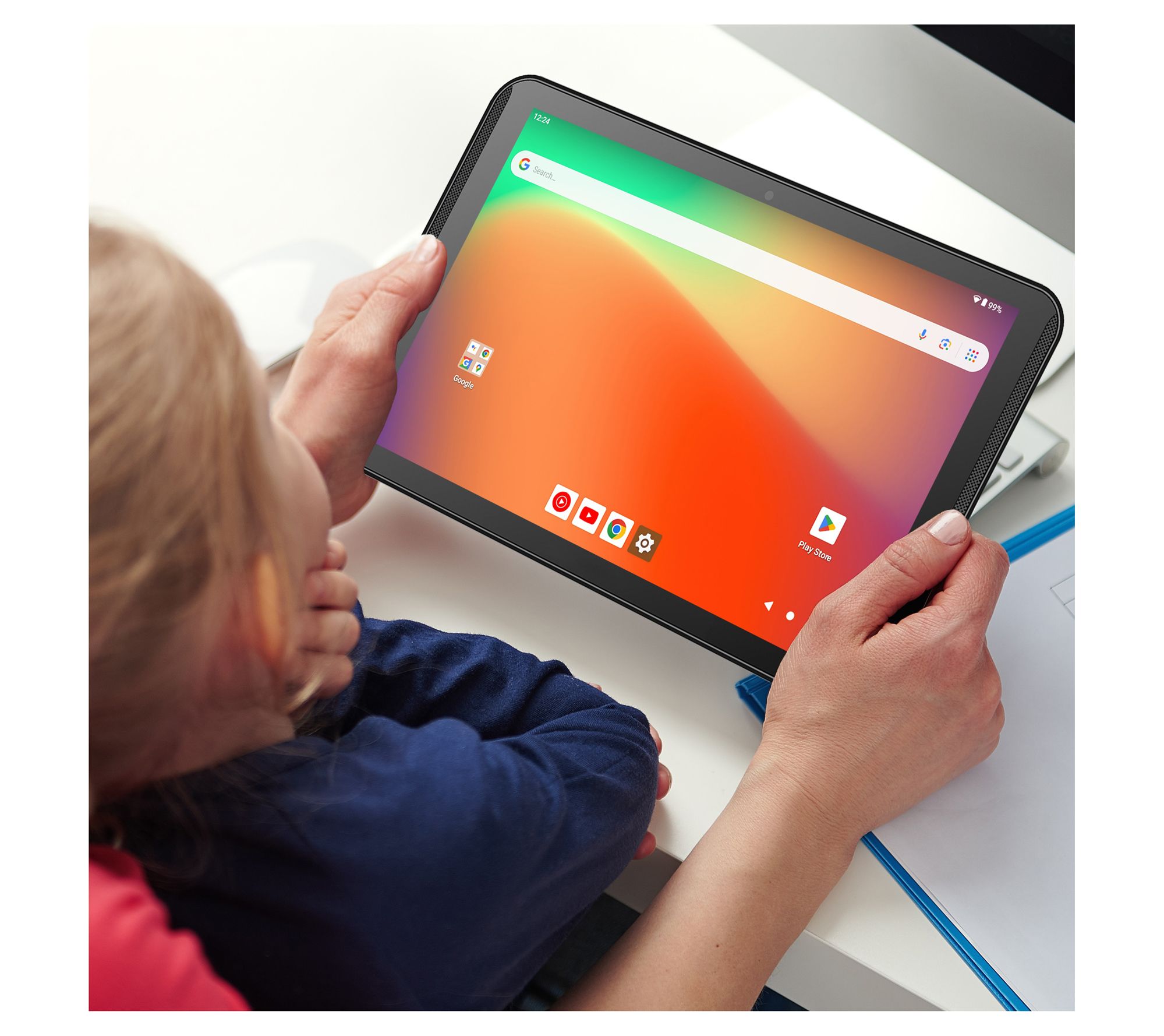 Visual Land 10" 32GB Tablet with 14x 16GB Cards256GB Total - QVC.com